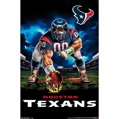 Trends International NFL Houston Texans - 3 Point Stance 19 Magnetic ...