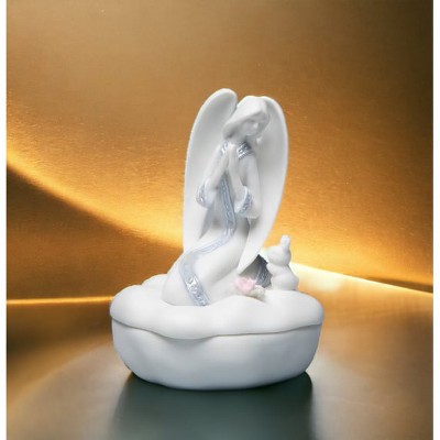 Kevins Gift Shoppe Ceramic Praying Angel Jewelry Box : Target