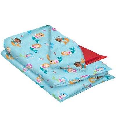 Wildkin Kids Vinyl Rest Mat Cover (mermaids) : Target