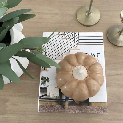 Pedestal Wood Dining Table - Natural - Hearth & Hand™ With Magnolia ...