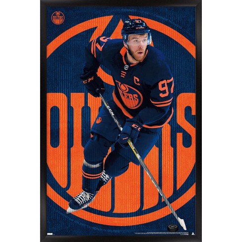 Trends International Nhl Edmonton Oilers - Connor Mcdavid 21 Framed ...