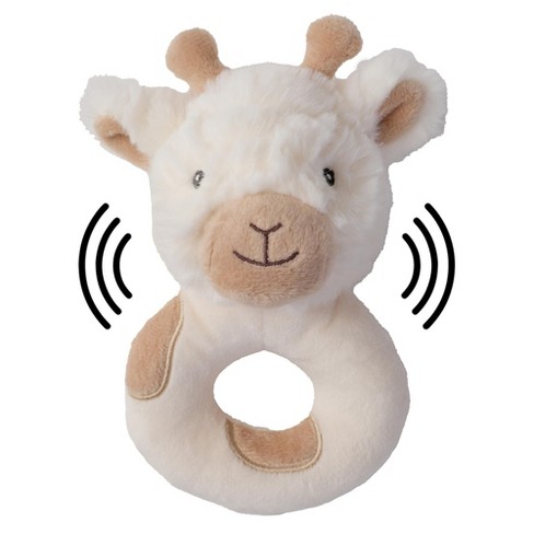 Bearington Lil' Lofty 5.5 Inch Giraffe Baby Rattle - Baby Wrist Rattles ...
