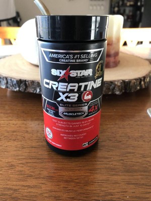 Sixstar Creatine X3, 60 Caplets : Target