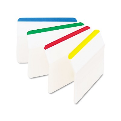 Post-it File Tabs 2 X 1 1/2 Assorted Pastel 24/pack 686pwav : Target