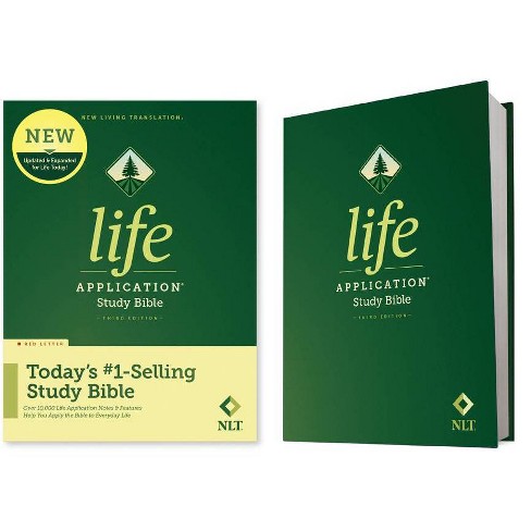 Nlt Life Application Study Bible, Third Edition (red Letter, Hardcover ...