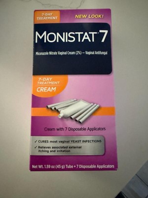 Monistat 7-Dose Yeast Infection Treatment 7 Disposable Applicators & 1 ...