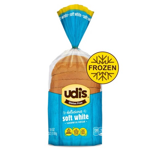 Udi's Gluten Free Frozen White Bread - 18oz : Target