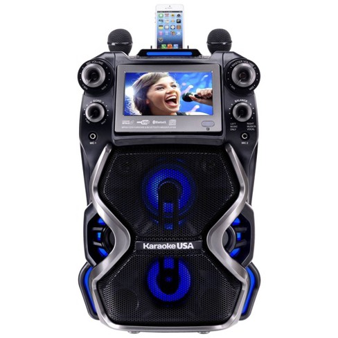 Karaoke Usa Portable Professional Bluetooth Cdg/mp3g Karaoke Machine ...