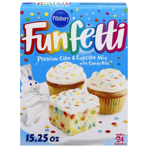 Pillsbury Funfetti Premium Cake Cupcake Mix 15 25oz Target