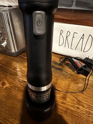 Kitchen Wand Variable Speed Lithium-Ion 6-in-1 Cordless Black Kitchen ...