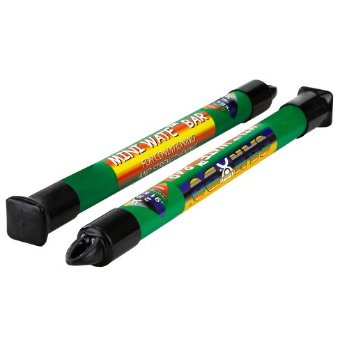 Cando Mini Wate Bars -2 Piece Set, 2lb Green, Total Body Workout ...