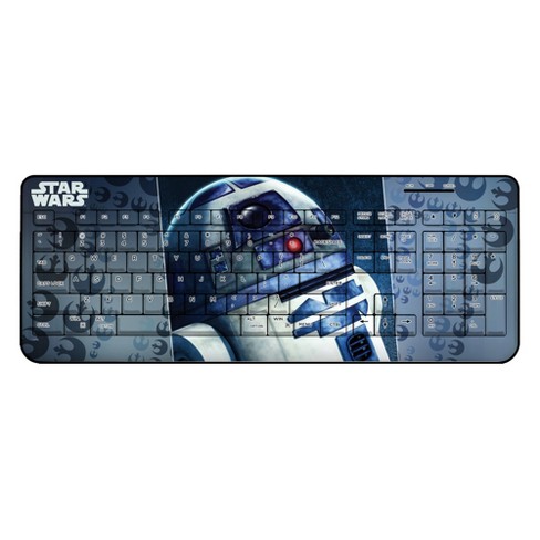 Keyscaper Star Wars R2-d2 Portrait Wireless Usb Keyboard : Target