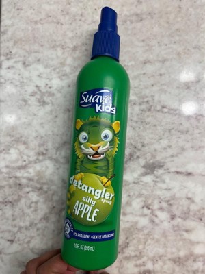 Suave Kids Detangler Spray For Tear-free Styling Silly Apple - 10 Fl Oz ...