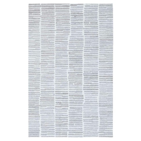 Obeetee Shelf Grid Lines Hand Made Indoor/outdoor Area Rug - 6'x9 ...