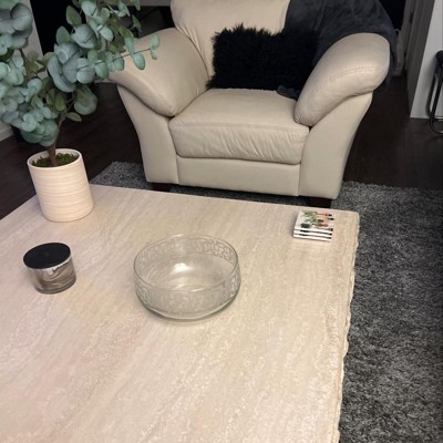 8' Round Eyelash Shag Rug Tan - Project 62™ : Target