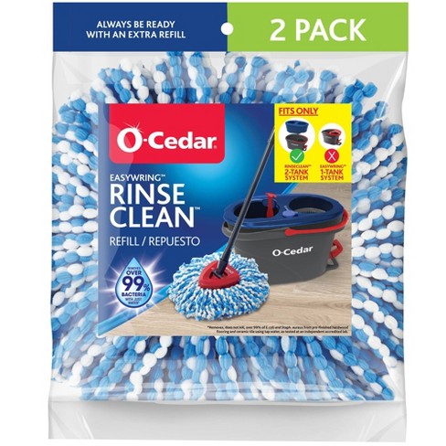 O-cedar Easywring Rinseclean Mop Refill - 2pk : Target