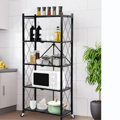 Sugift 5-tier Storage Rack Shelf 48"w X 19"d X 70"h Freestanding ...