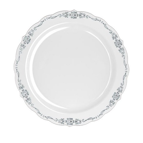 Exquisite Victorian Design Plates Holiday Plate Wedding Plate- 60 Count ...