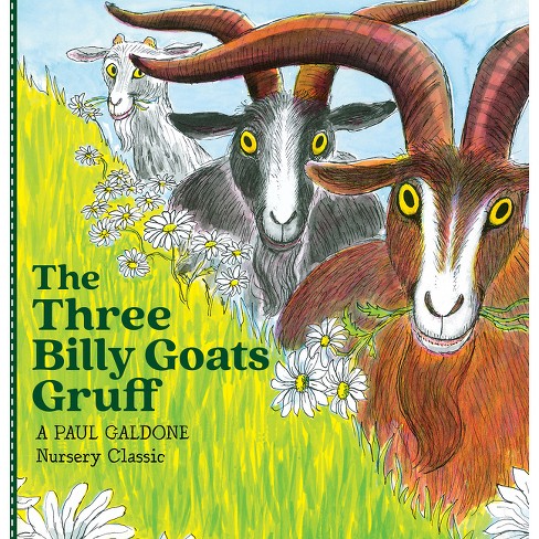 The Three Billy Goats Gruff Board Book - (paul Galdone Nursery Classic ...