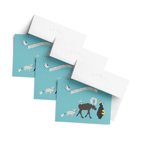 Happy Birthday Greeting Card Pack (3ct) "birthday Parade" By Ramus & Co ...