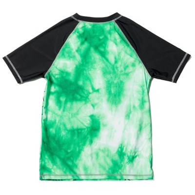 Minecraft Zombie Creeper Little Boys Rash Guard And Swim Trunks Outfit ...