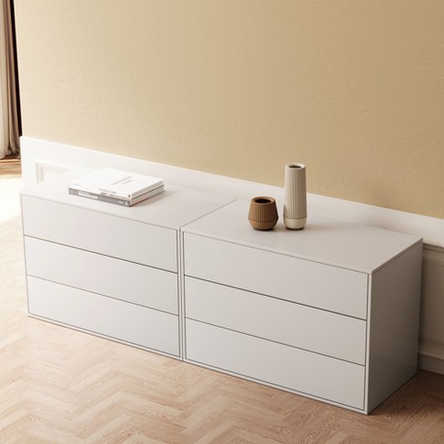 Luck Live 62.98in Modern 6-drawer Combination Storage Cabinet : Target