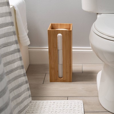 Oslo Square Bamboo Toilet Tissues Reserve Brown - Bath Bliss : Target