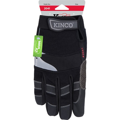 Kinco General Men's Indoor/outdoor Padded Work Gloves Black M 1 Pair ...