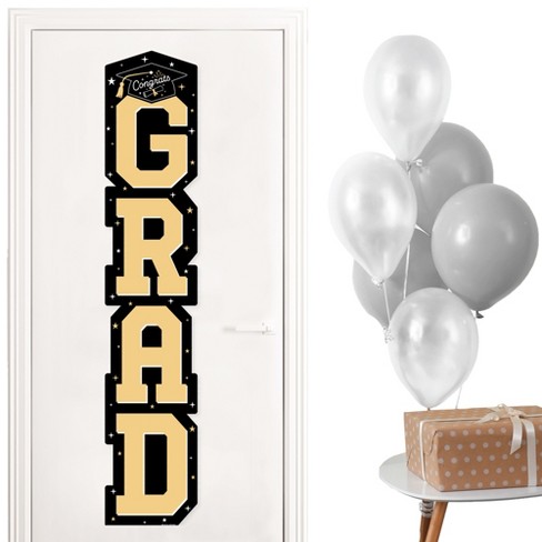 Big Dot Of Happiness Hello College - Graduation Banner - Vertical ...