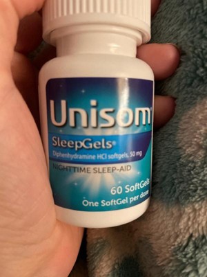 Unisom Sleepgels Nighttime Sleep-aid Softgels - Diphenhydramine Hcl ...