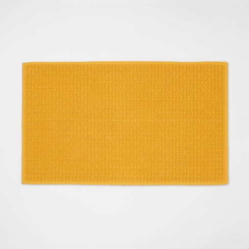 20"x34" Antimicrobial Bath Rug Gold - Threshold™ : Target