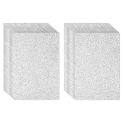 Unique Bargains EVA Powder DIY Craft Adhesive Glitter Foam Sheets 0.08 ...