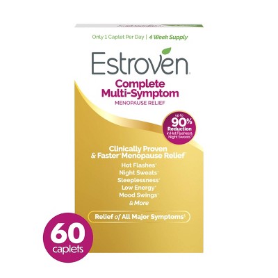 Estroven Complete Menopause Vegan Relief Caplets - 60ct : Target