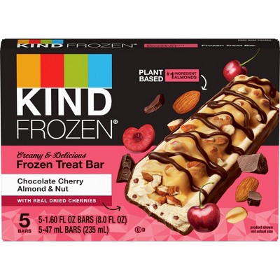 Kind Frozen Dark Chocolate Cherry Bars - 8oz/5ct : Target
