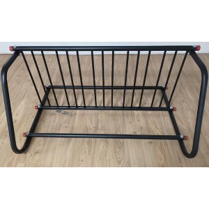 Floor Bike Rack,Double-Side 10-Bike Rack 60" L,Grid Bike Rack In Ground ...