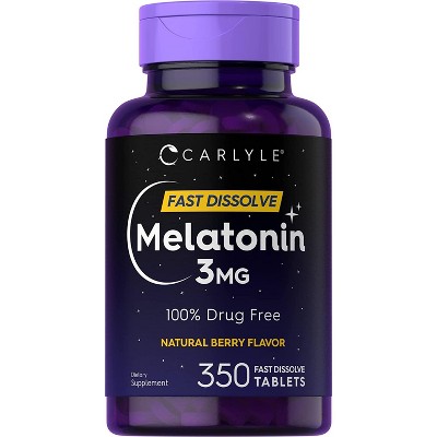 Carlyle Melatonin 3mg | 350 Tablets : Target
