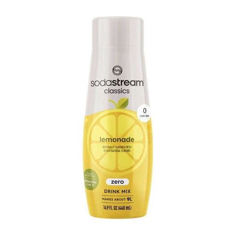 Sodastream Zero Lemonade Sodamix - 14.8 Fl Oz : Target