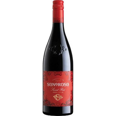 Sonoroso Sweet Red Blend Wine - 750ml Bottle : Target