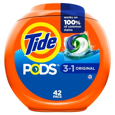 Tide Pods Laundry Detergent Pacs - Original - 35oz/42ct : Target
