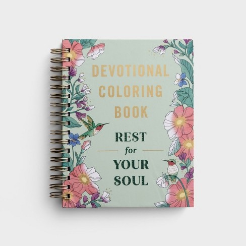 Rest For Your Soul Devotional Coloring Book - By Dayspring (spiral ...