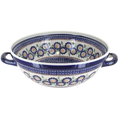 Blue Rose Polish Pottery D038 Manufaktura Colander : Target