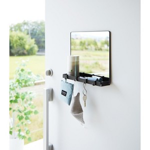 Magnetic Mirror with Storage Rack - Glass : Target