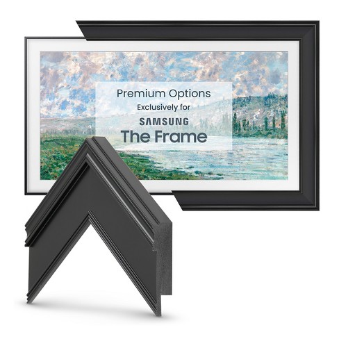 Deco Tv Frames 32" Customizable Frame For Samsung The Frame Tv 2021-2023 (antique Black) : Target
