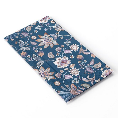 Trendables 100 Count Rectangle Paper Napkin Paisley Print Dinner ...