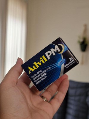 Advil Pm Pain Reliever/nighttime Sleep Aid Caplets - Ibuprofen (nsaid ...