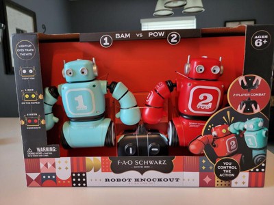 Fao Schwarz Robot Knockout Remote Control Boxing Set : Target