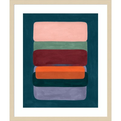 Amanti Art Layered Cake Ii By Grace Popp Wood Framed Wall Art Print 21 ...