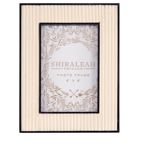 Shiraleah Paris Textured 4x6 Picture Frame : Target