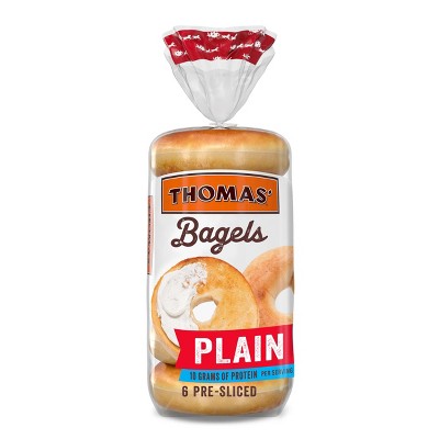 Thomas' Plain Bagels - 20oz/6ct : Target