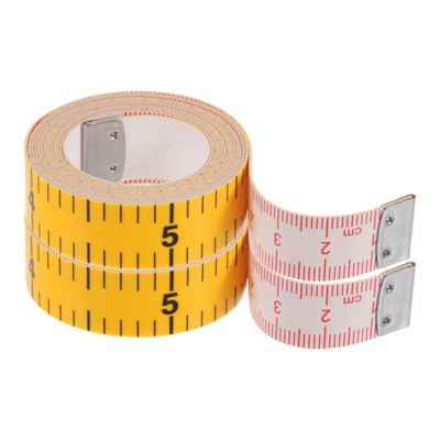 Unique Bargains Flexible Double Scale Soft Tape Rulers and Measuring ...
